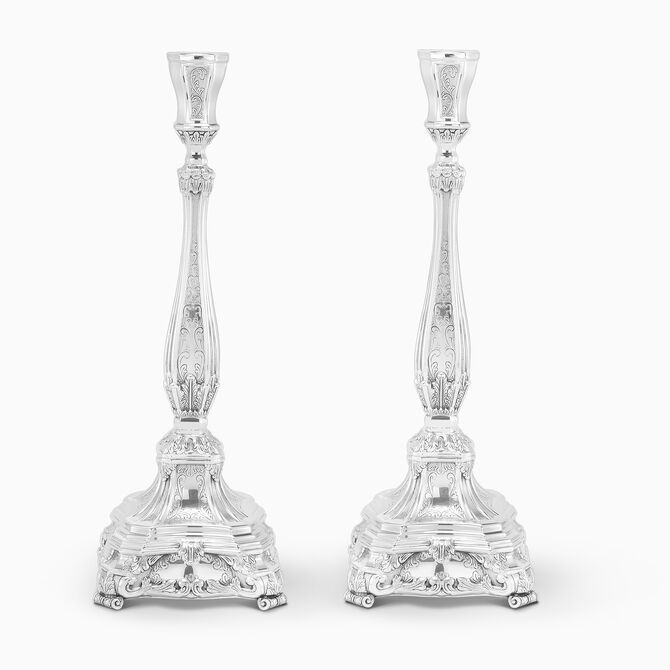 Reale Candlesticks Sterling Silver | Hazorfim