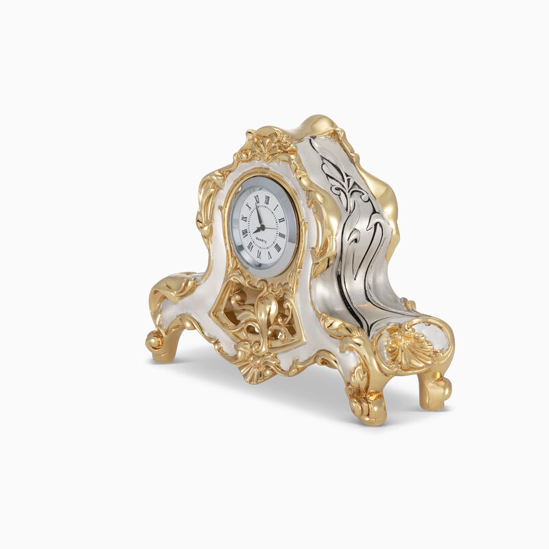 baroque table clock