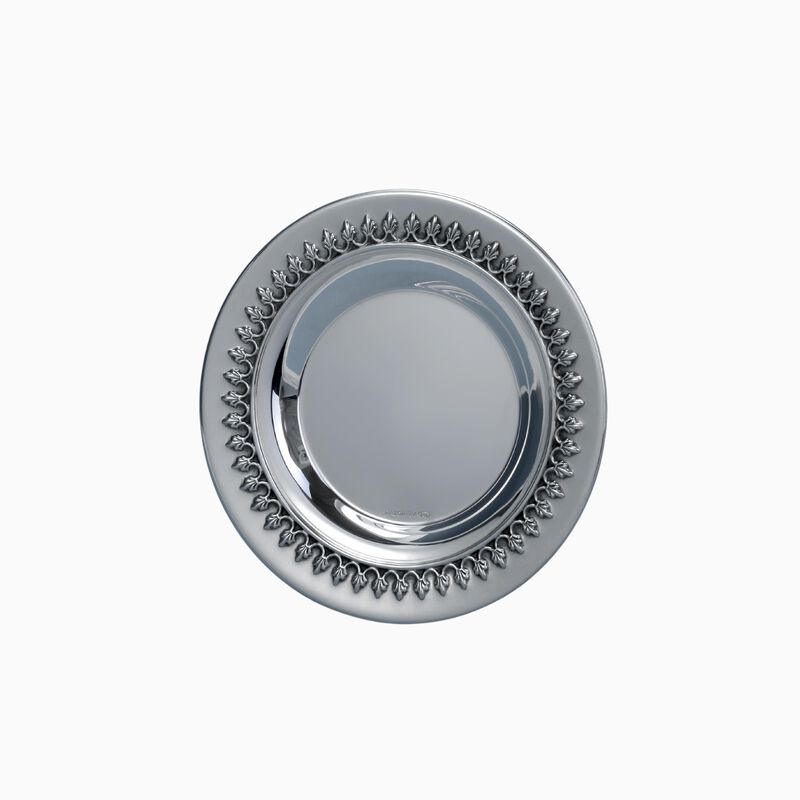 Filigree Kiddush Plate Silver Sterling | Hazorfim
