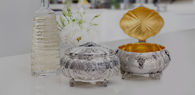 Hazorfim - Handmade Silver Candlesticks, Candelabras And Menorahs